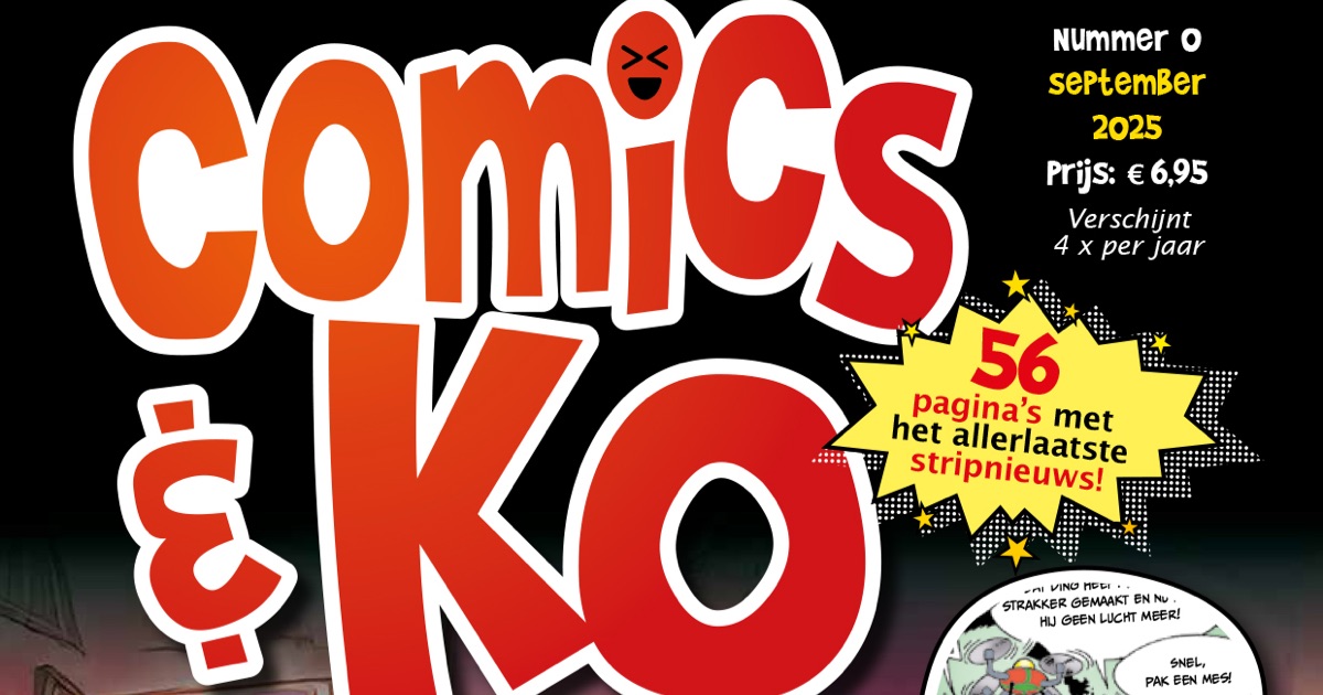 Comics & Ko - een splinternieuw stripblad!